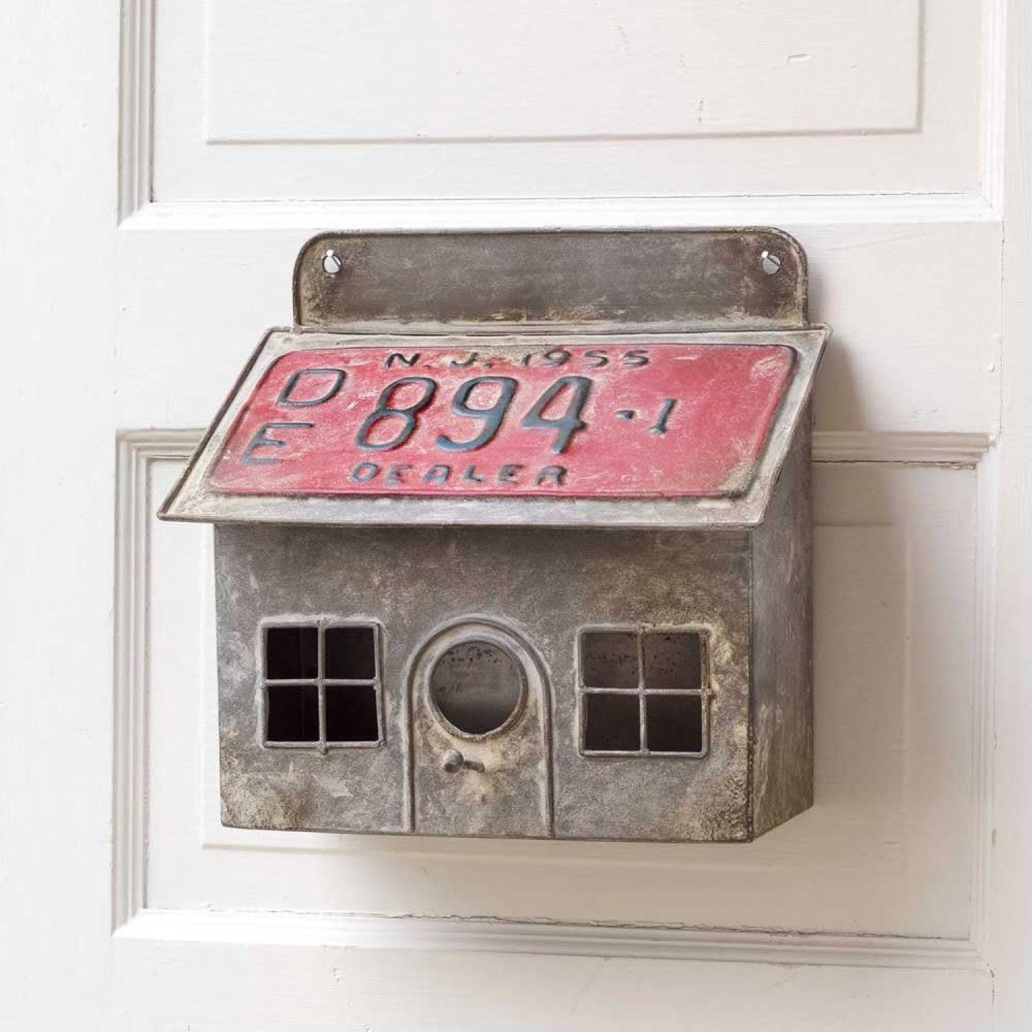 Colonial Tin Works Saltbox House Metal Bird House (1) - Walmart.com
