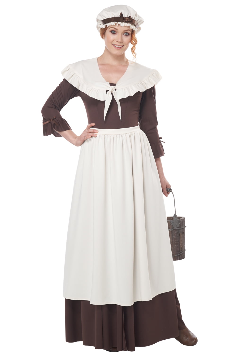 Colonial Village Woman Adult Costume - Walmart.com