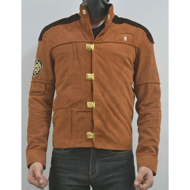 Colonial Warrior Battlestar Galactical Viper Pilot Suede Leather Jacket ...
