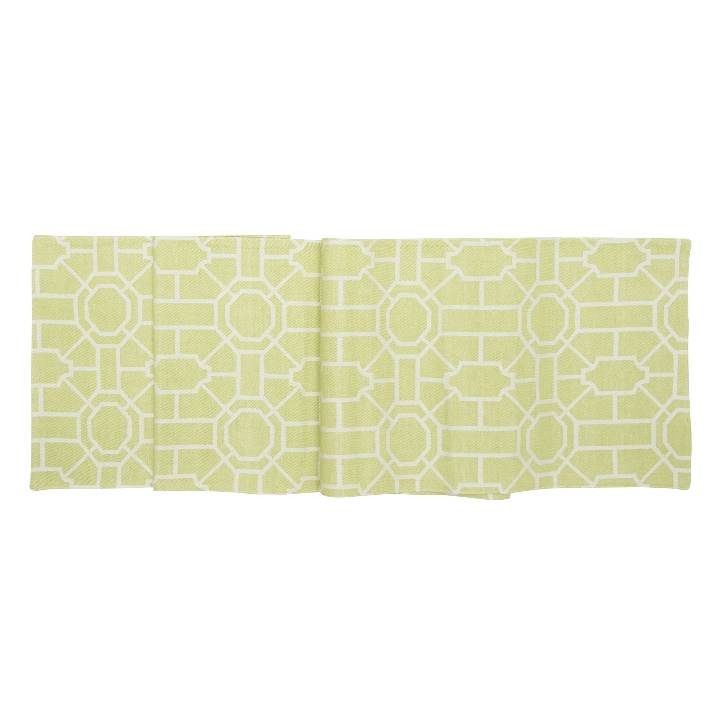 Colonial Williamsburg Trellis Peridot Table Runner 13" x 72" - Walmart.com