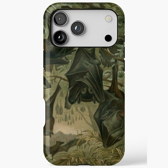 Colony of Bats Night Sky Artistic Pattern Phone Case Compatible iPhone ...