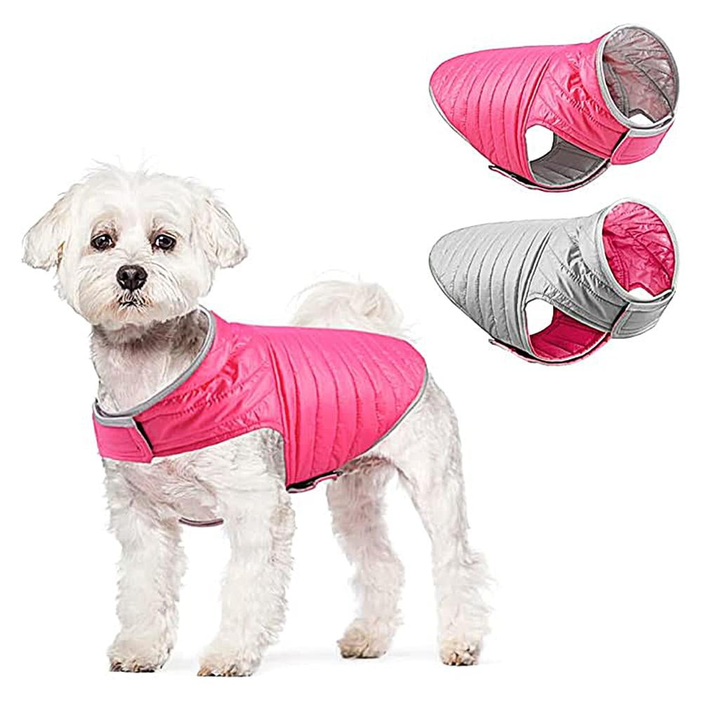 Coloody Dog Double-Sided Down Jacket,Pet Clothes for Small Medium Dogs ...