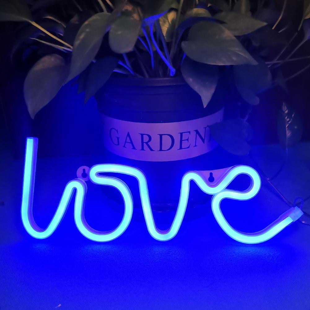Coloody Love Neon Signs Led Neon Light Art Decorative Lights Wall Decor ...