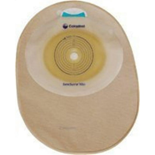 Coloplast Filtered Ostomy Pouch SenSura Mio Flex Two-Piece System Maxi Closed End, Model 12213 ...