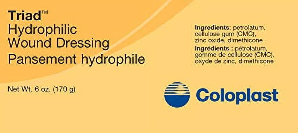 Coloplast Hydrophilic Paste Wound Dressing, Zinc-Oxide Based, Sterile ...