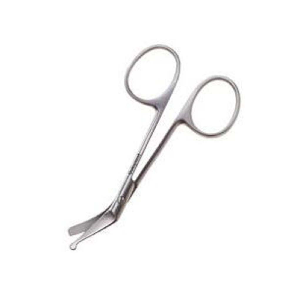 Coloplast Ostomy Scissor Curved Blades Scissors, 4", Silver - Walmart ...