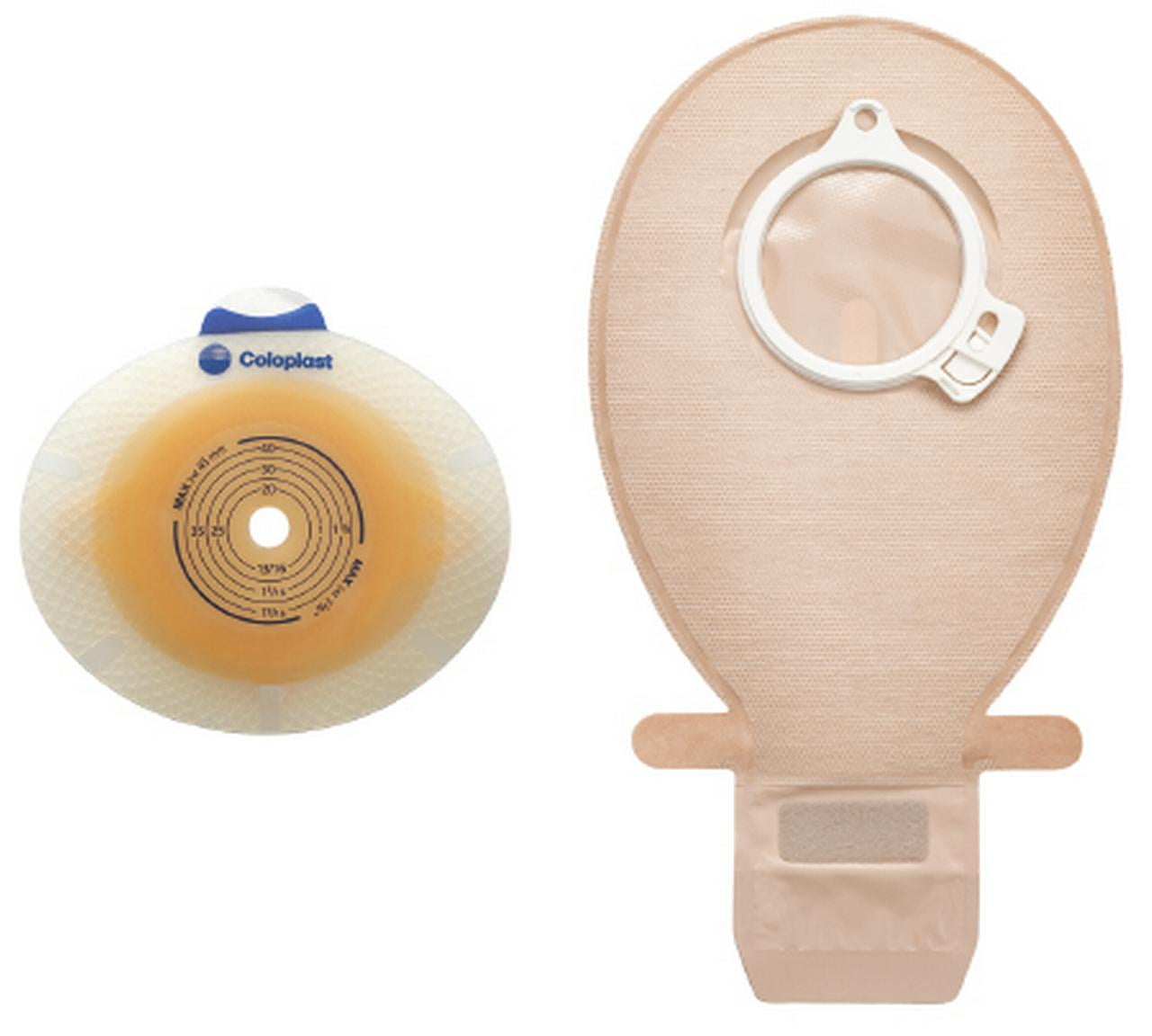 Coloplast SenSura Click Two-Piece Pre-Cut Convex Light Standard Wear ...