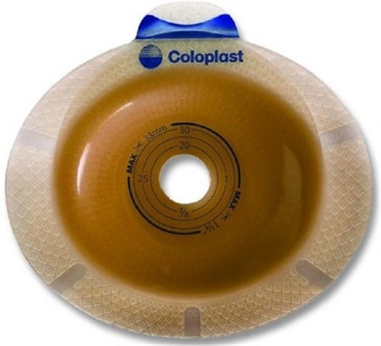 Coloplast SenSura Skin Barrier - Std, Cnvx Lght, 3/4"-1 1/4", Nds, Box ...