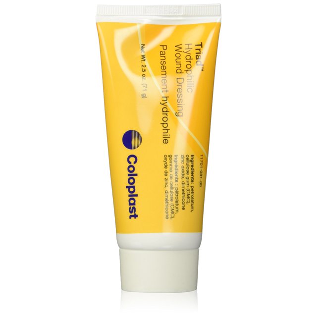 Coloplast Triad Hydrophilic Wound Dressing, 2.5 Oz Tube (621964 ...
