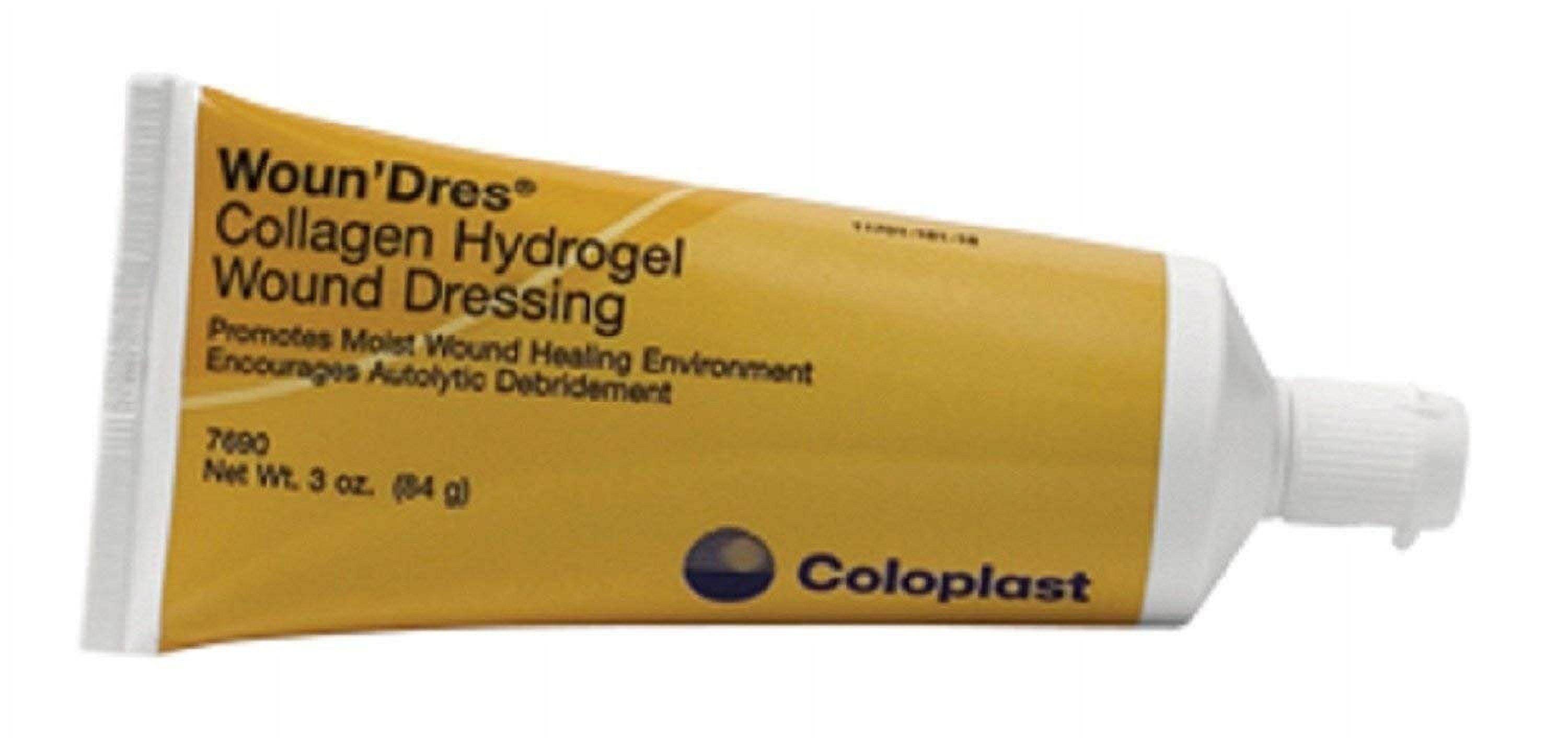 Coloplast Tube Collagen Hydrogel Wound Dressing Rehydrates Eschar, 3oz ...