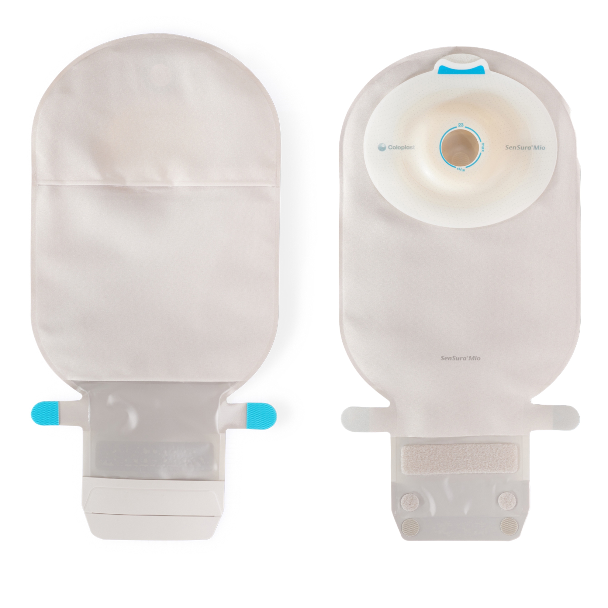 SenSura Mio Convex Ostomy Pouch Drainable 1.125" Stoma 11 Inch Length ...