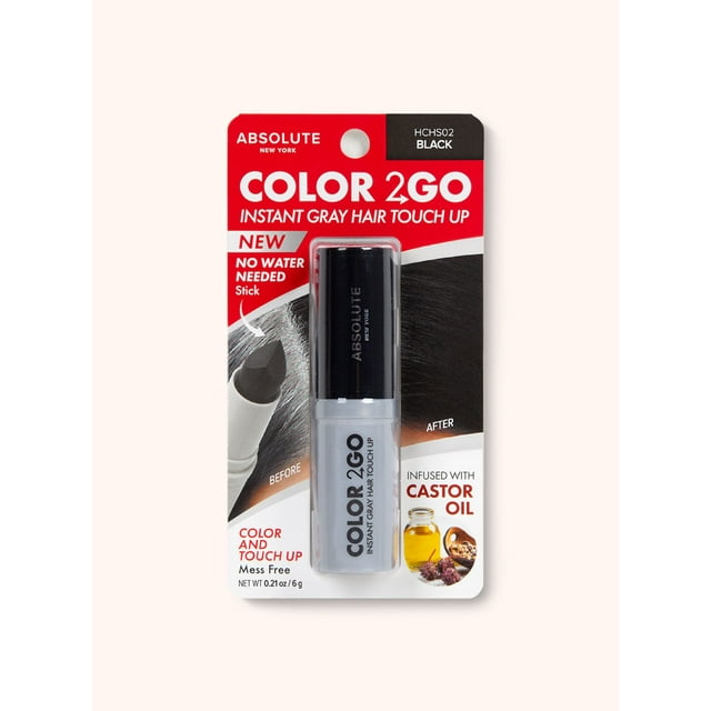 Color 2 Go - Instant Root Touch Up Hair Stick - Walmart.com