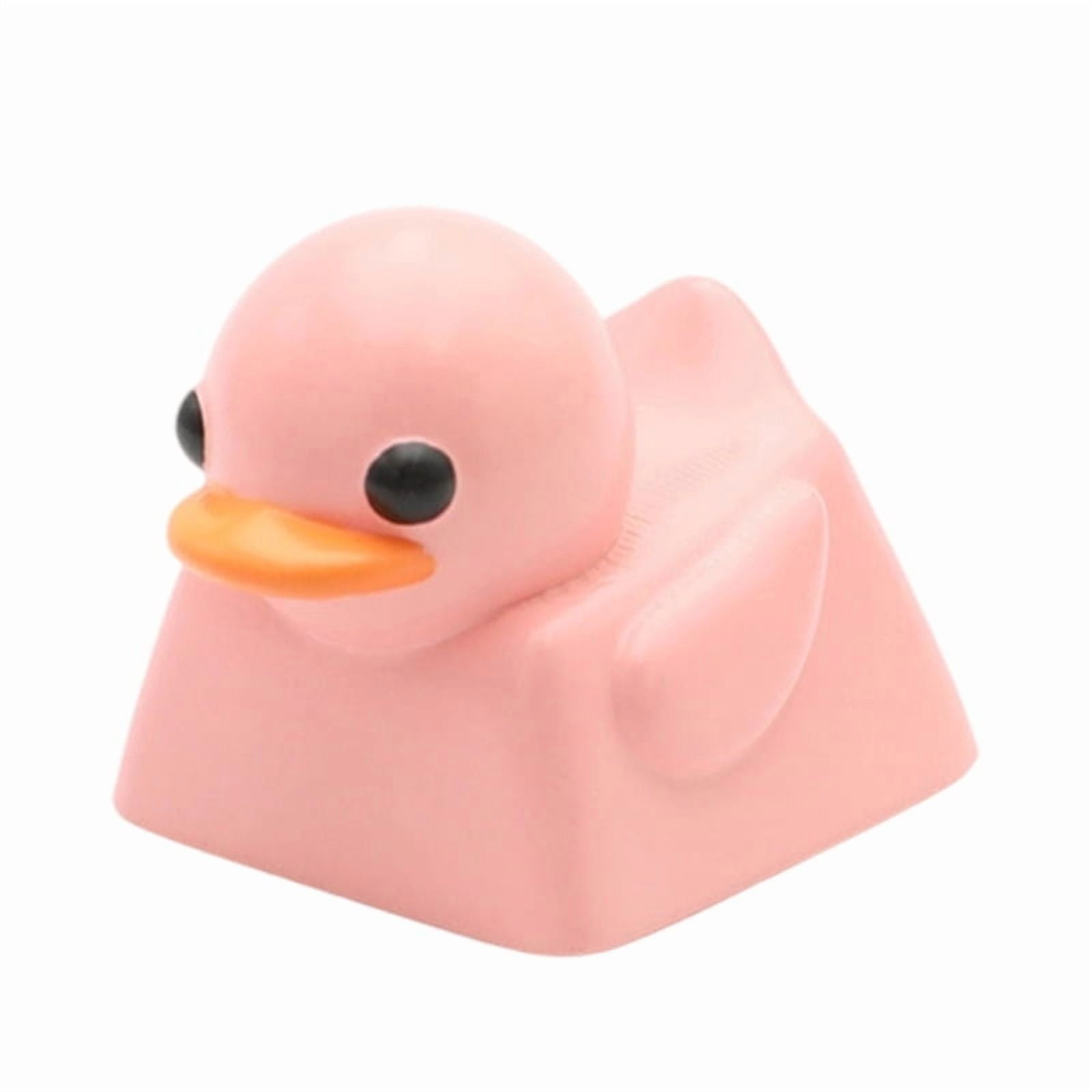 Color 3D Resin Keycap Cute Cartoon Duck Designing For Mechanical Gaming ...
