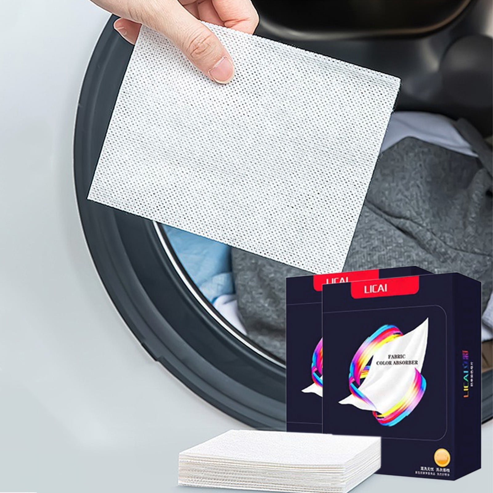 Color Absorber Laundry Sheets, Dye Catcher to Prevent Clothes from ...