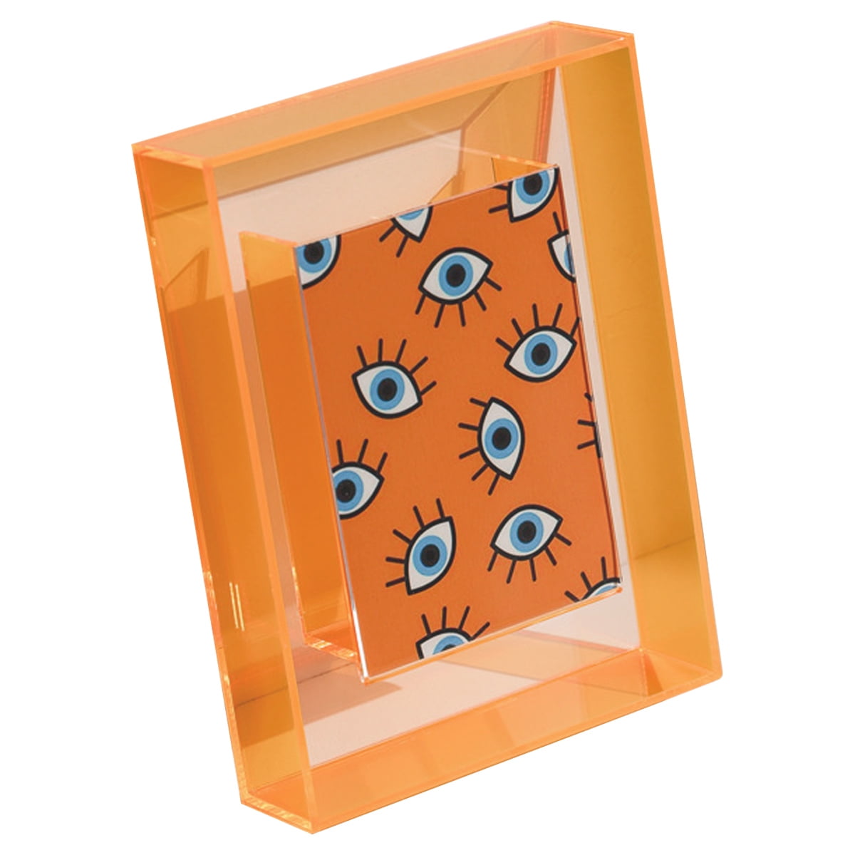 Color Acrylic Photo Frame Double-Sided Transparent Photo Frame Table 6 ...