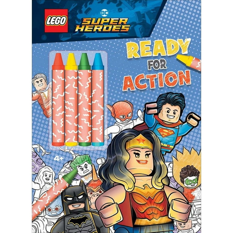 lego supergirl coloring pages
