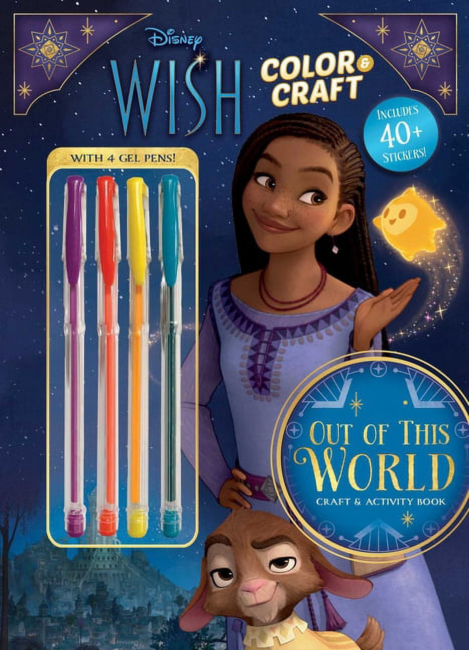 Color & Activity with Gel Pens Disney Wish: Out of This World Color and ...