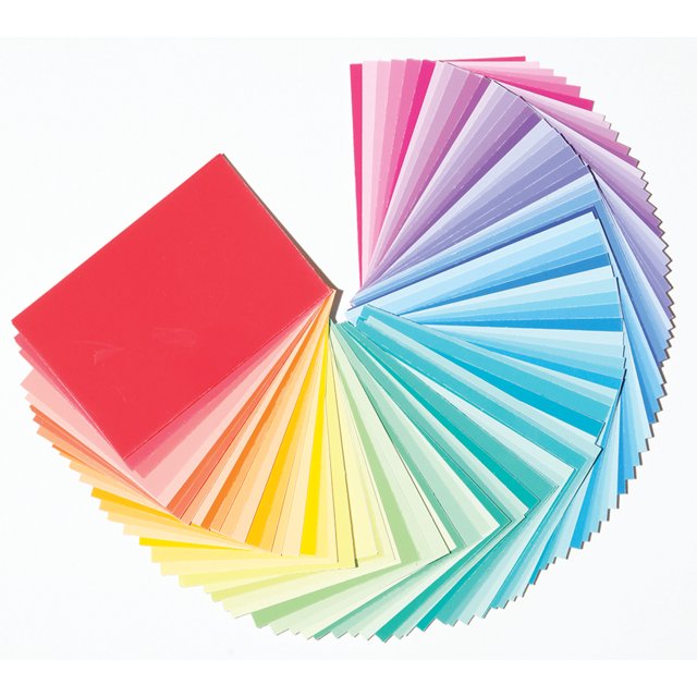 Color-Aid Colored Paper, Full Set, 3" x 4.5" - Walmart.com