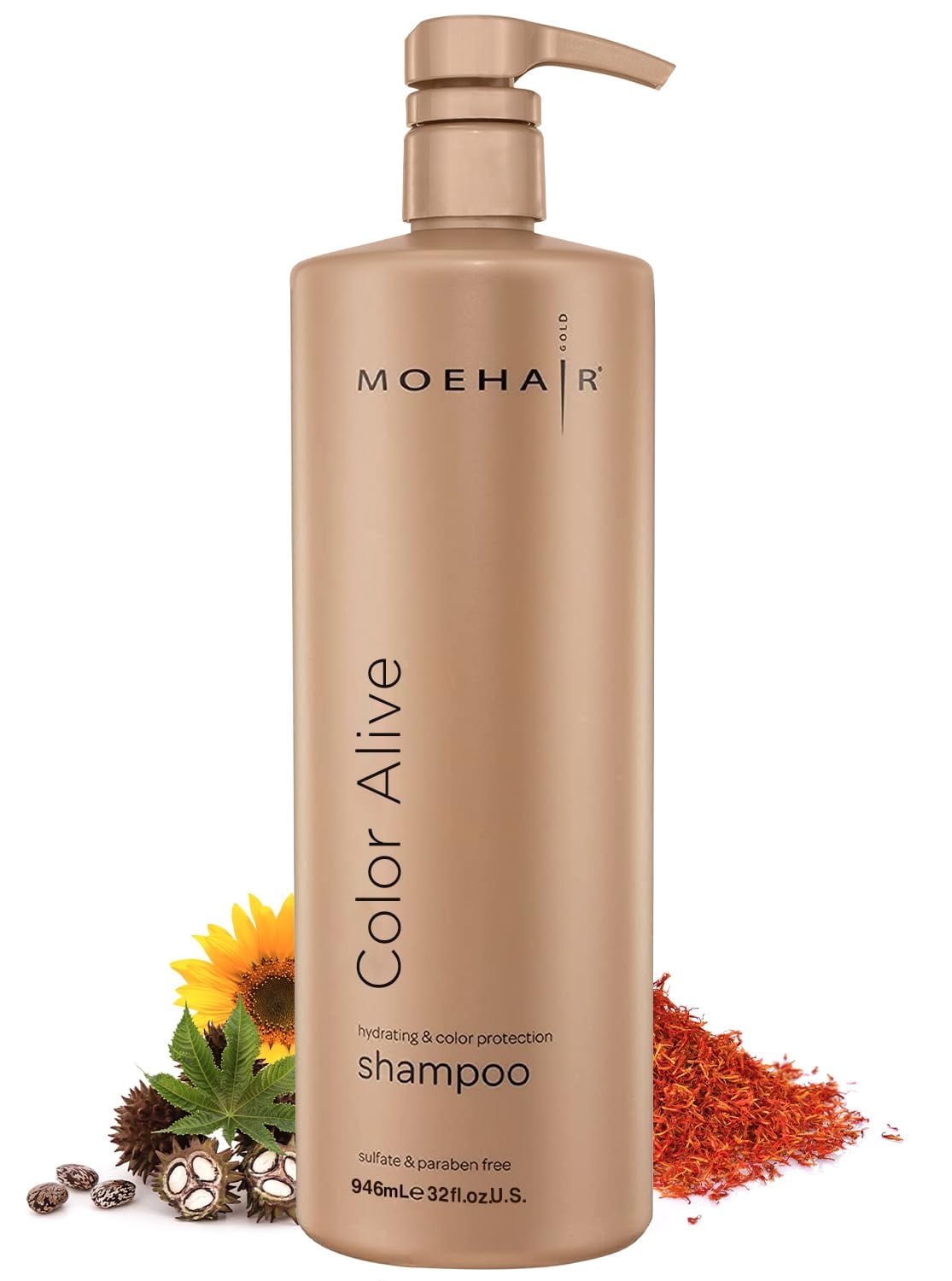 MOEHAIR Color Alive Shampoo 33.8 fl oz | Hydrating Color Protectant ...