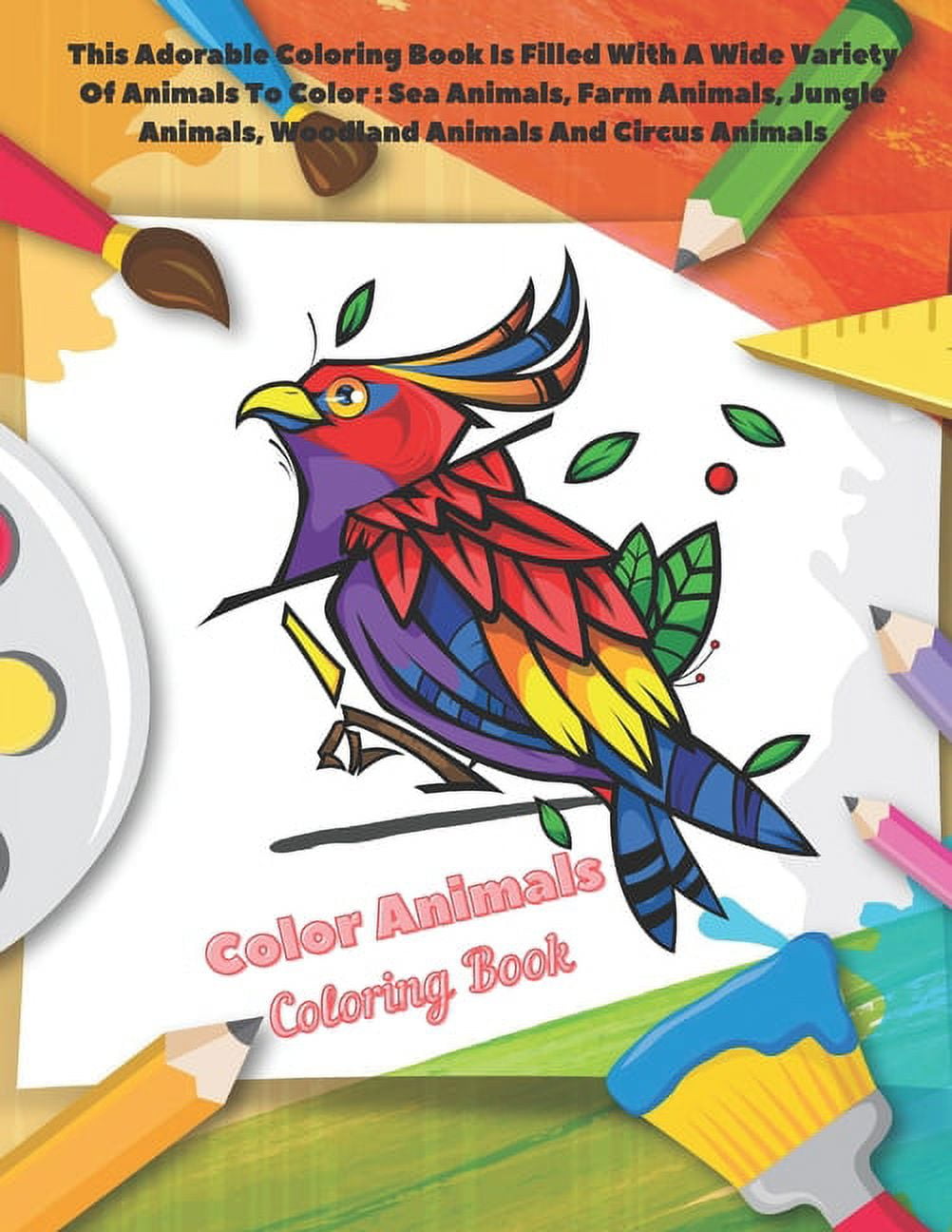 Color Animals - Coloring Book - This Adorable Coloring Book Is Filled ...