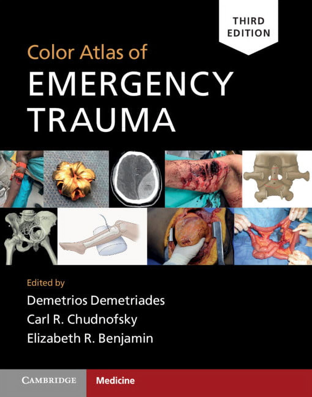 Color Atlas of Emergency Trauma, (Hardcover) - Walmart Business Supplies