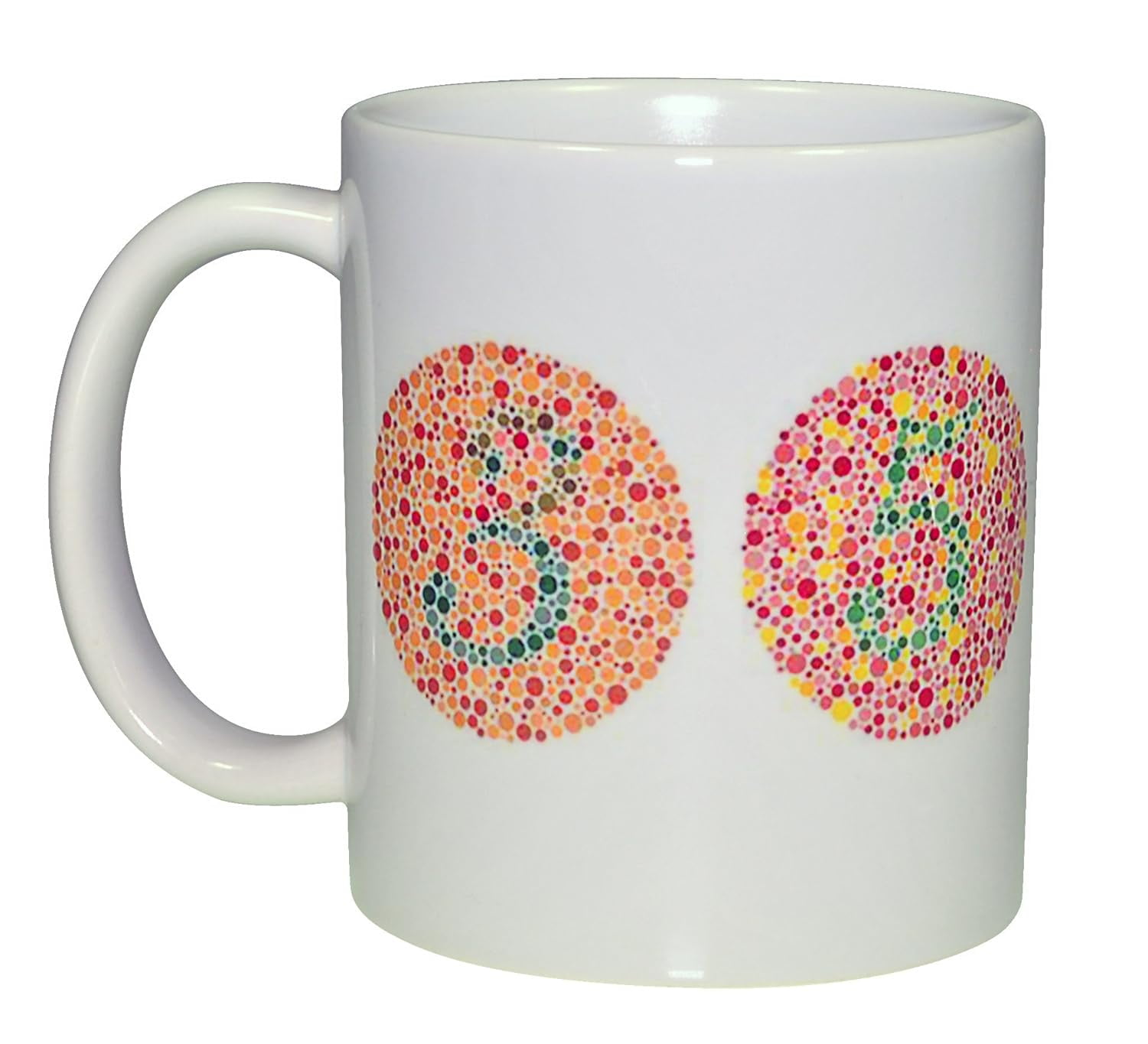 Color Blindness Test Coffee or Tea Mug - Walmart.com