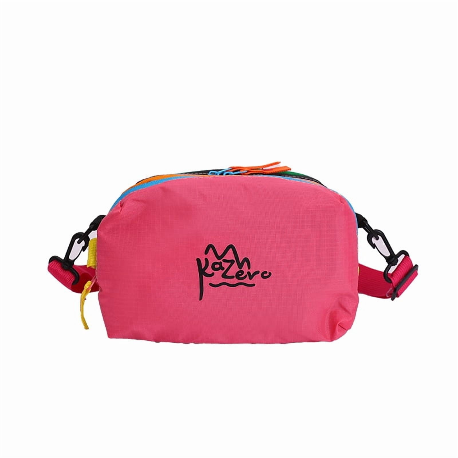Color Block Crossbody Bag with Multi-Pocket Storage, Large Capacity ...