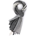 Color Block Winter Scarf for Men Long Wraps Shawl Urbanstyle Scarf for ...