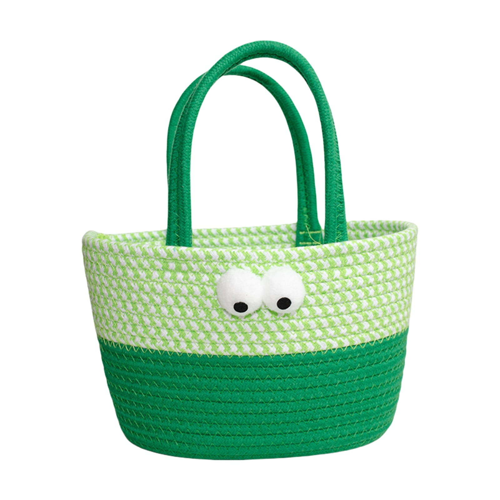 Color Blocking Home Storage,Novel Design Desktop Woven Basket for Daily ...
