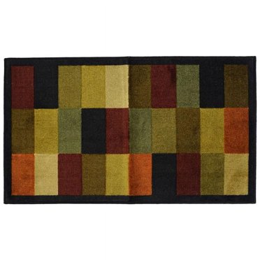 Optic Squares 3 Piece Indoor Area Rug Set for Living Room - Walmart.com