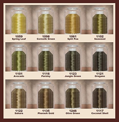 Color Box / 6 Olive Greens - Walmart.com