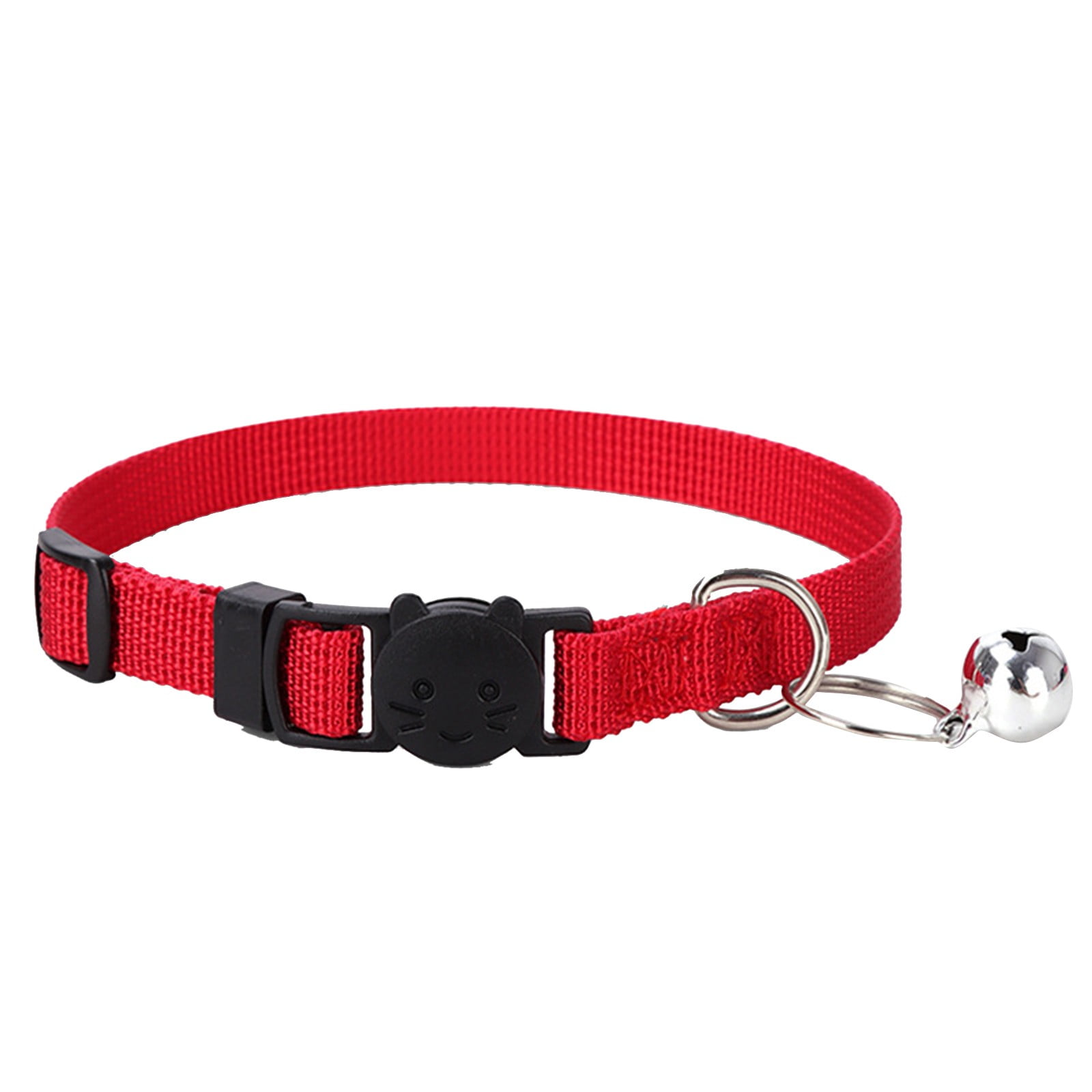 Color Breakaway Cat Collar - Adjustable Length, Safe Snap Design, Bell ...