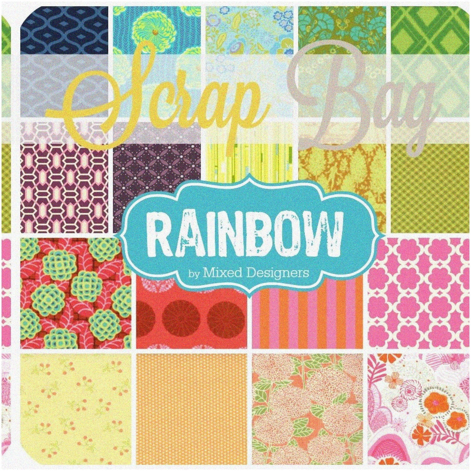 Color Burst Fabric Bundle by a Collective of Designers - Walmart.com
