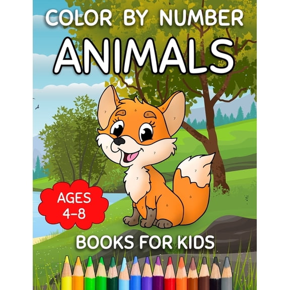 Color By Number Books For Kids