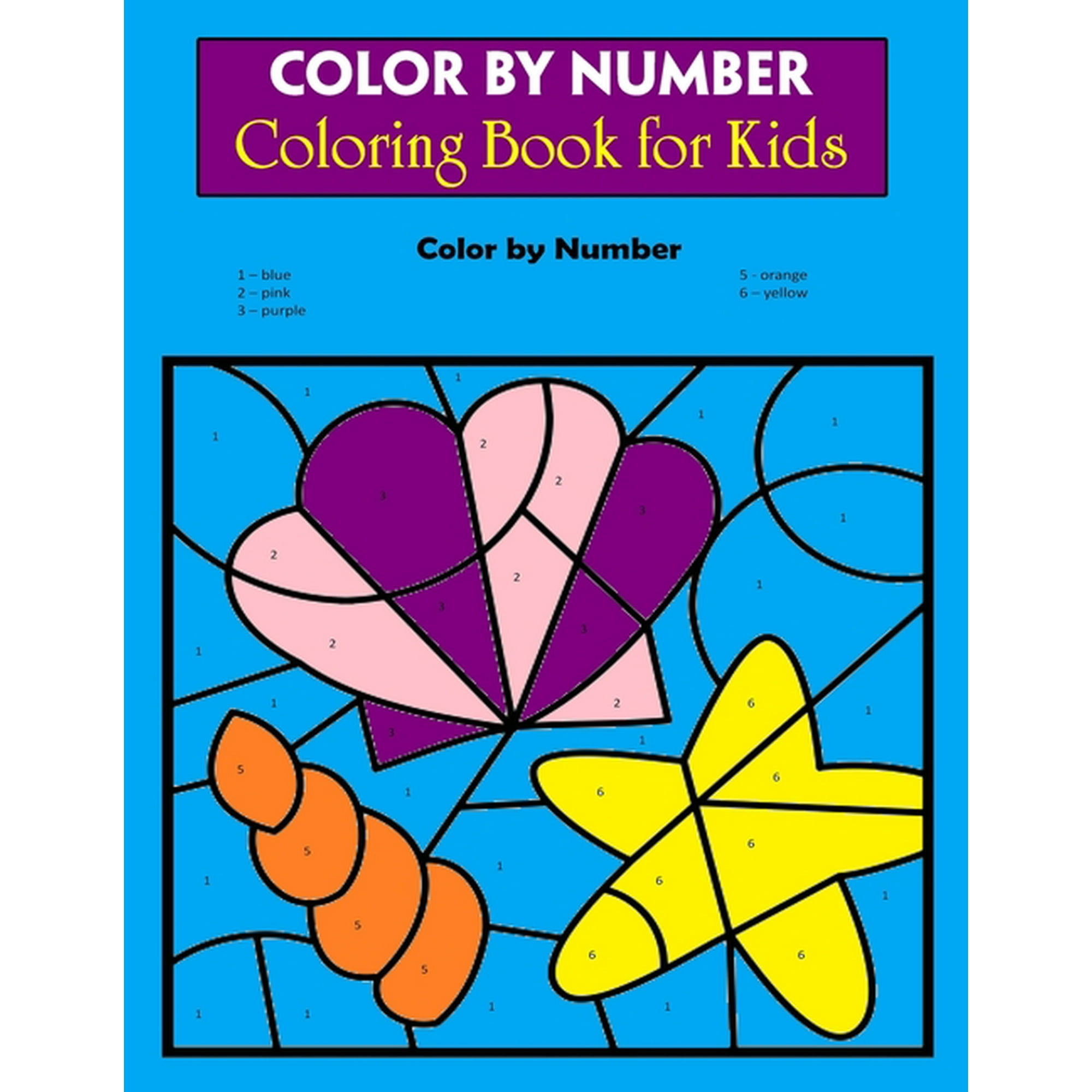 Printable Color By Number Coloring Pages