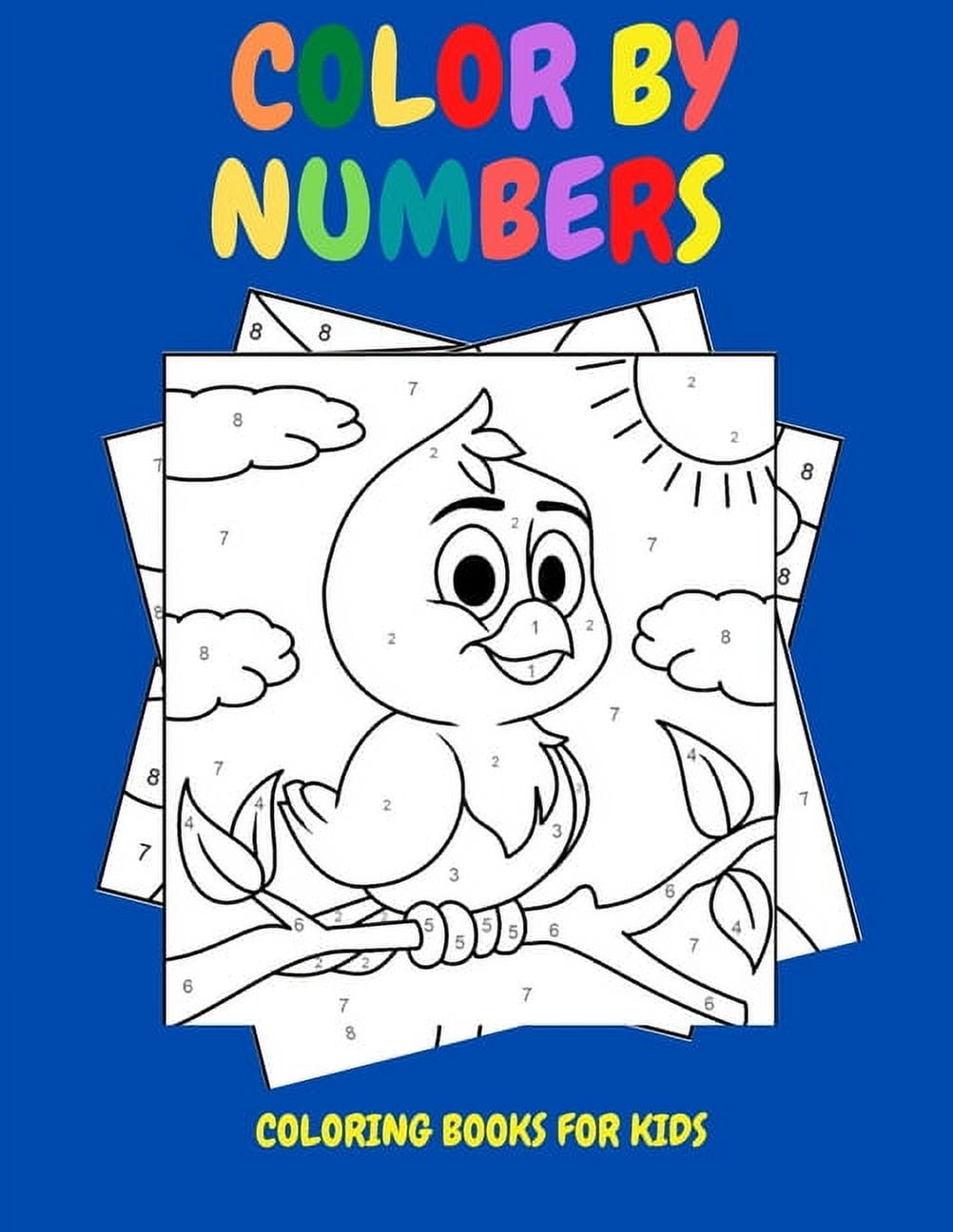 Color By Numbers: Coloring Books for Kids - Walmart.com