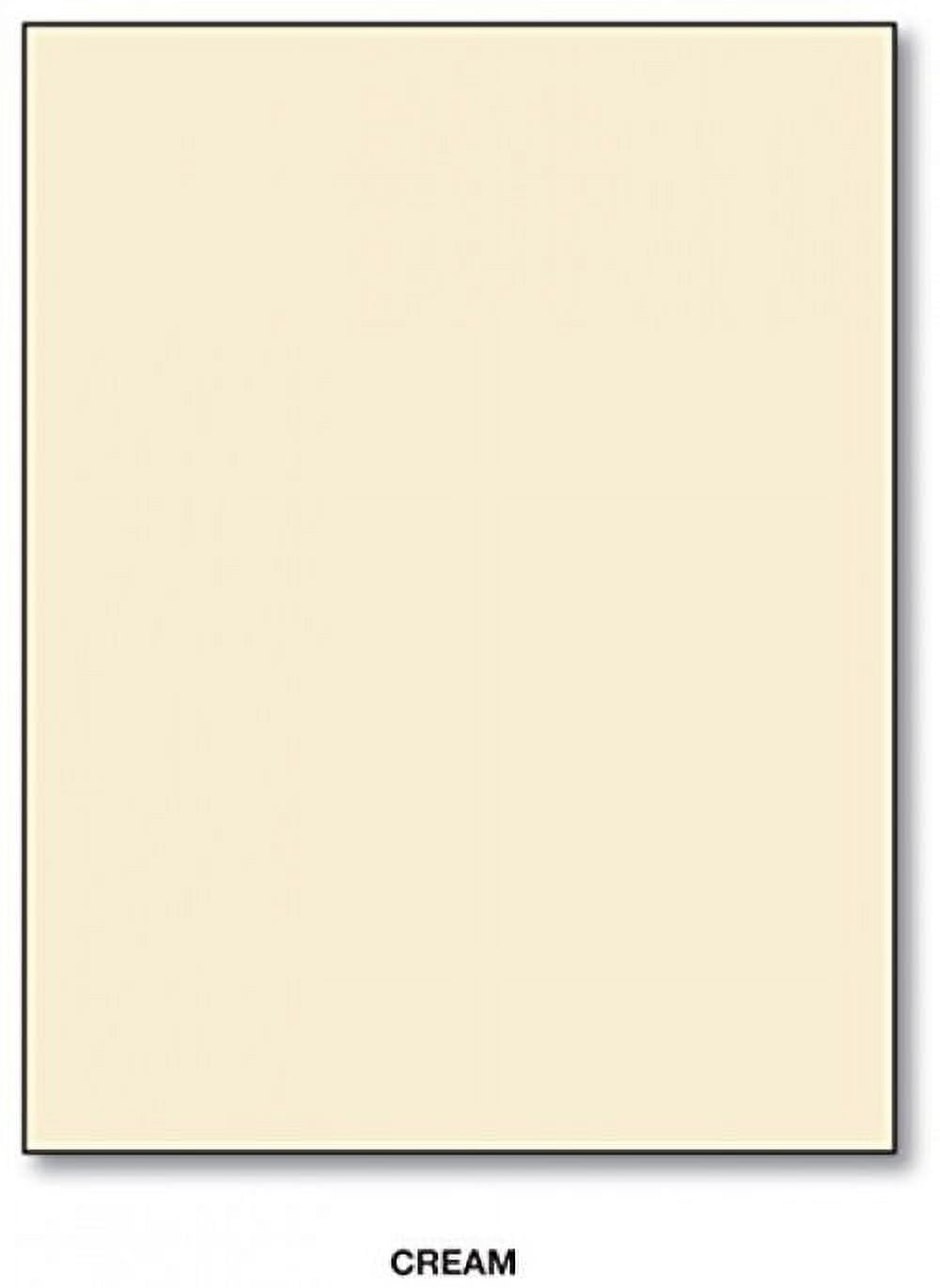 Color Card Stock 65lb. Cover Size 8 1/2" X 5 1/2" Sheets (Half Letter ...