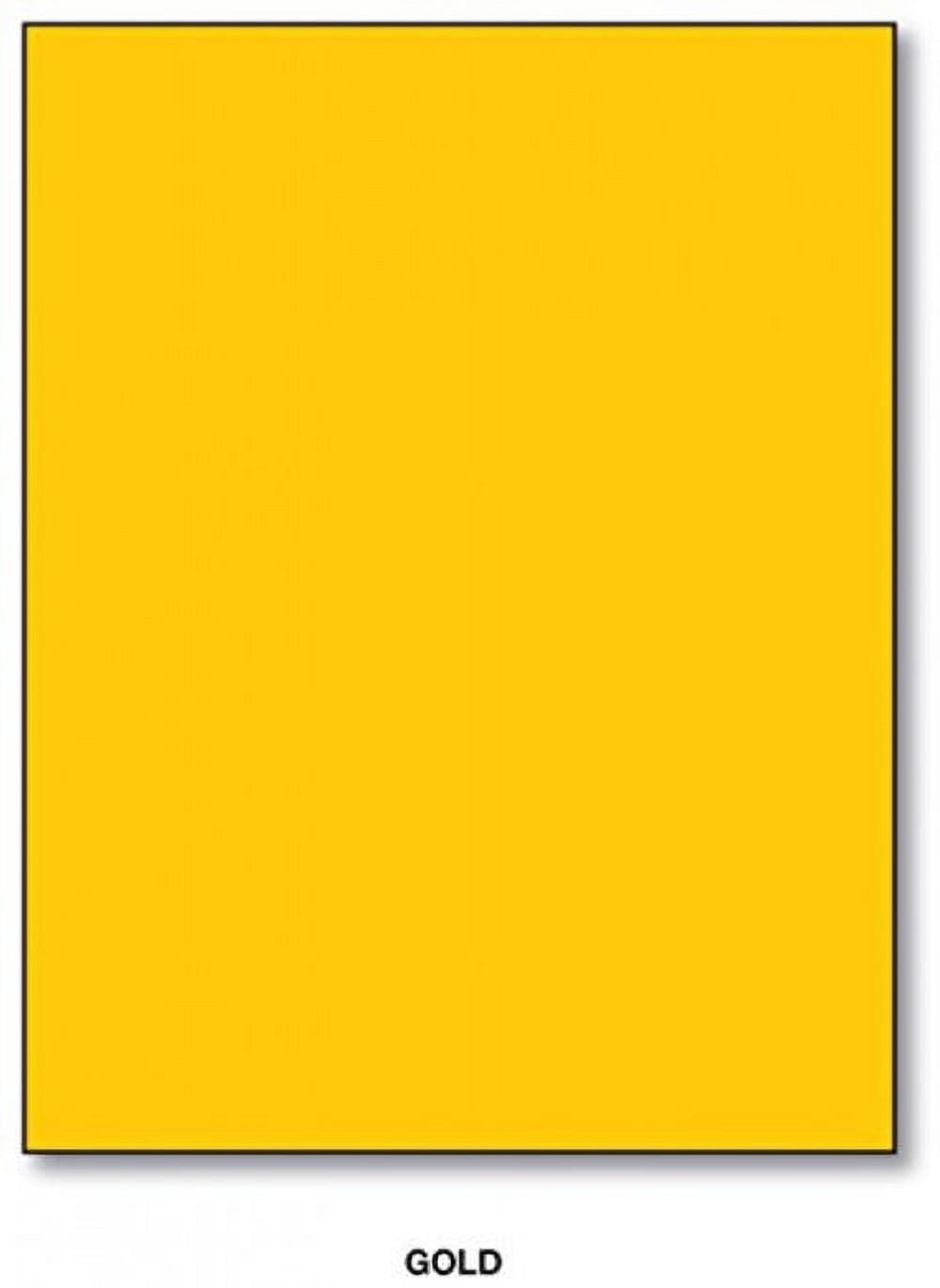 Color Card Stock 65lb. Cover Size 8 1/2" X 5 1/2" Sheets( Half Letter ...