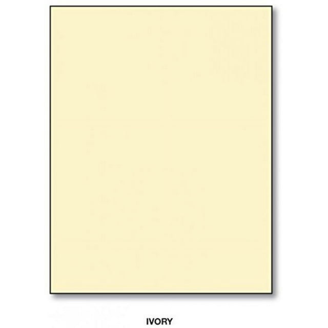 Color Card Stock 65lb. Cover Size 8 1/2" X 5 1/2" Sheets (Half Letter ...
