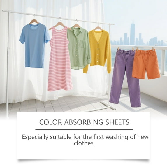 Color Catchers For Laundry Dye Sheets Bleeding Keep Clothes Clean All ...