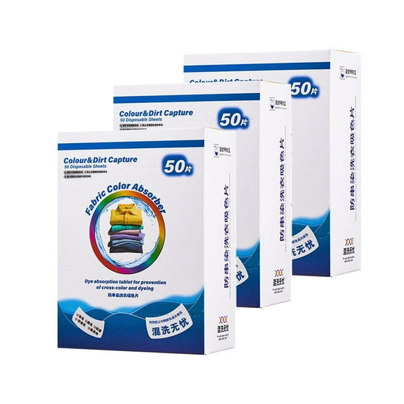 Color Catchers for Laundry, 100 Grabber Sheets Color Catcher Laundry ...