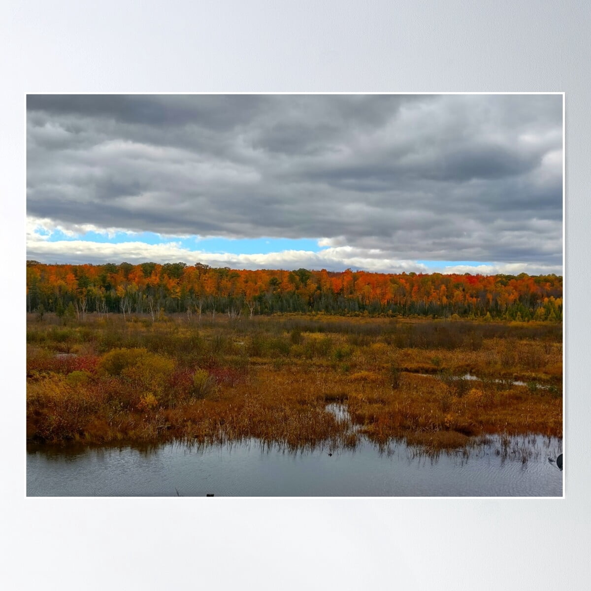 Color Change Poster Wall Art, Modern Wall Decor For Living Room Bedroom ...