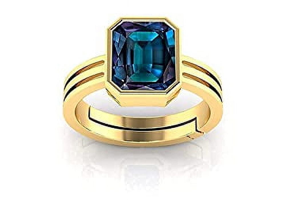 Color Changing Alexandrite Ring Gold Plated Aaa Quality Excellent ...