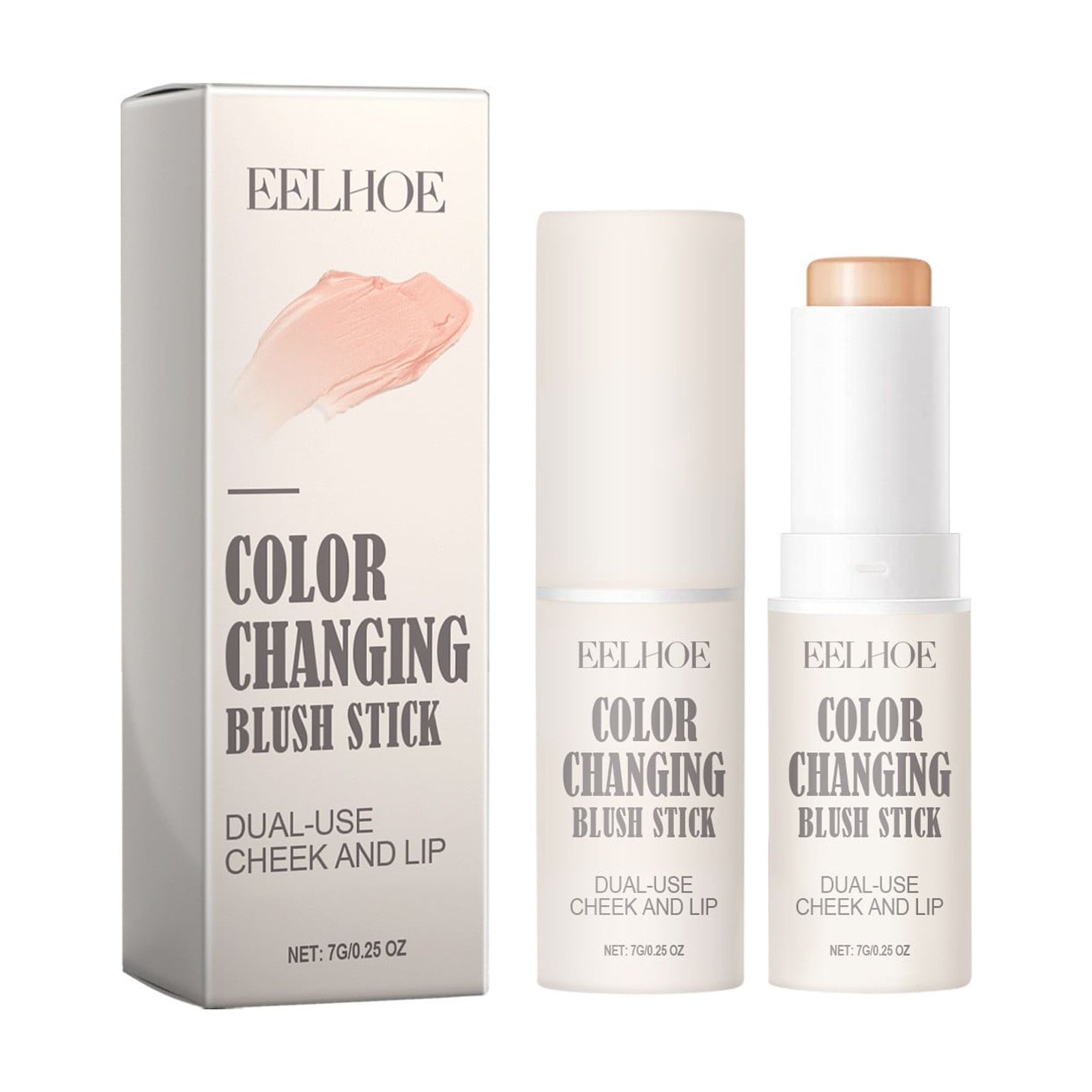 Color Changing Blush Stick For Cheeks And Lips, Ph Temperature Changing ...