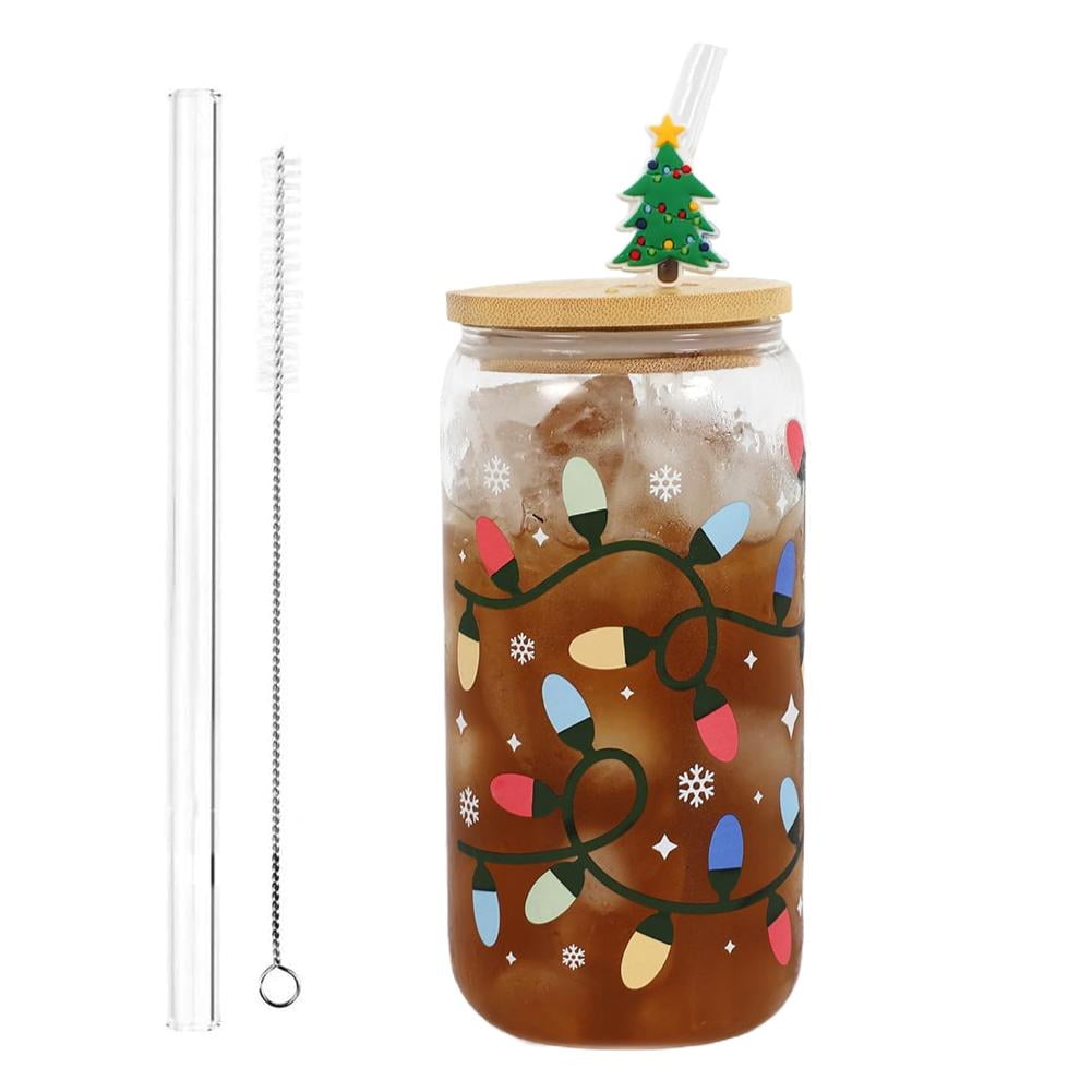 Color Changing Christmas Cup, Christmas Color Changing Glass Cup, Cute ...