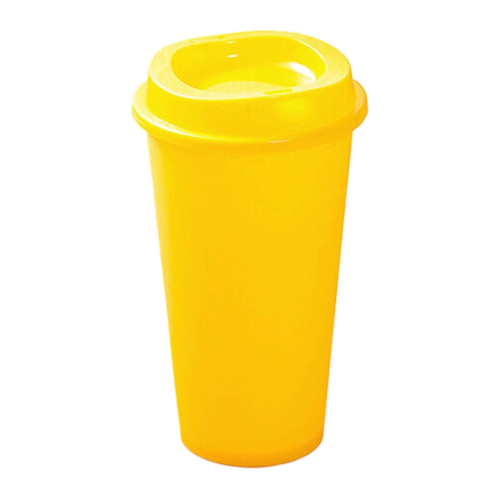 Color Changing Cups with Lids, 16oz Reusable Plastic Tumblers for Iced ...