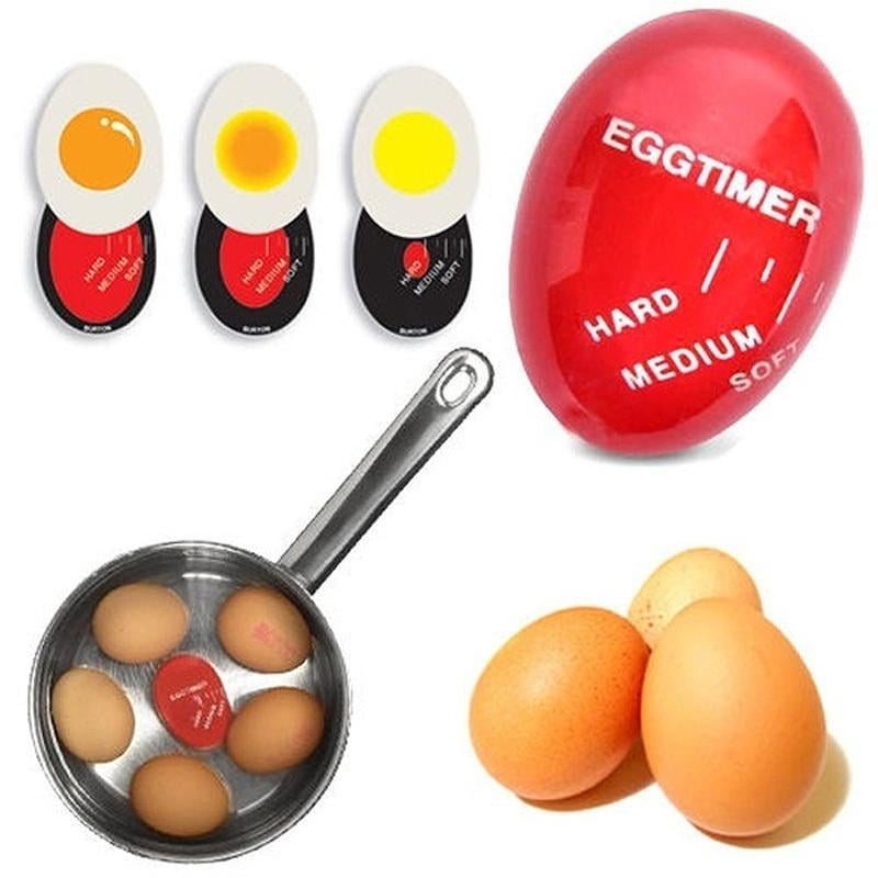 Color Changing Egg Timer, Plastic Egg Boiler Timer, Boiling Egg Timer, Color Changing Egg ...