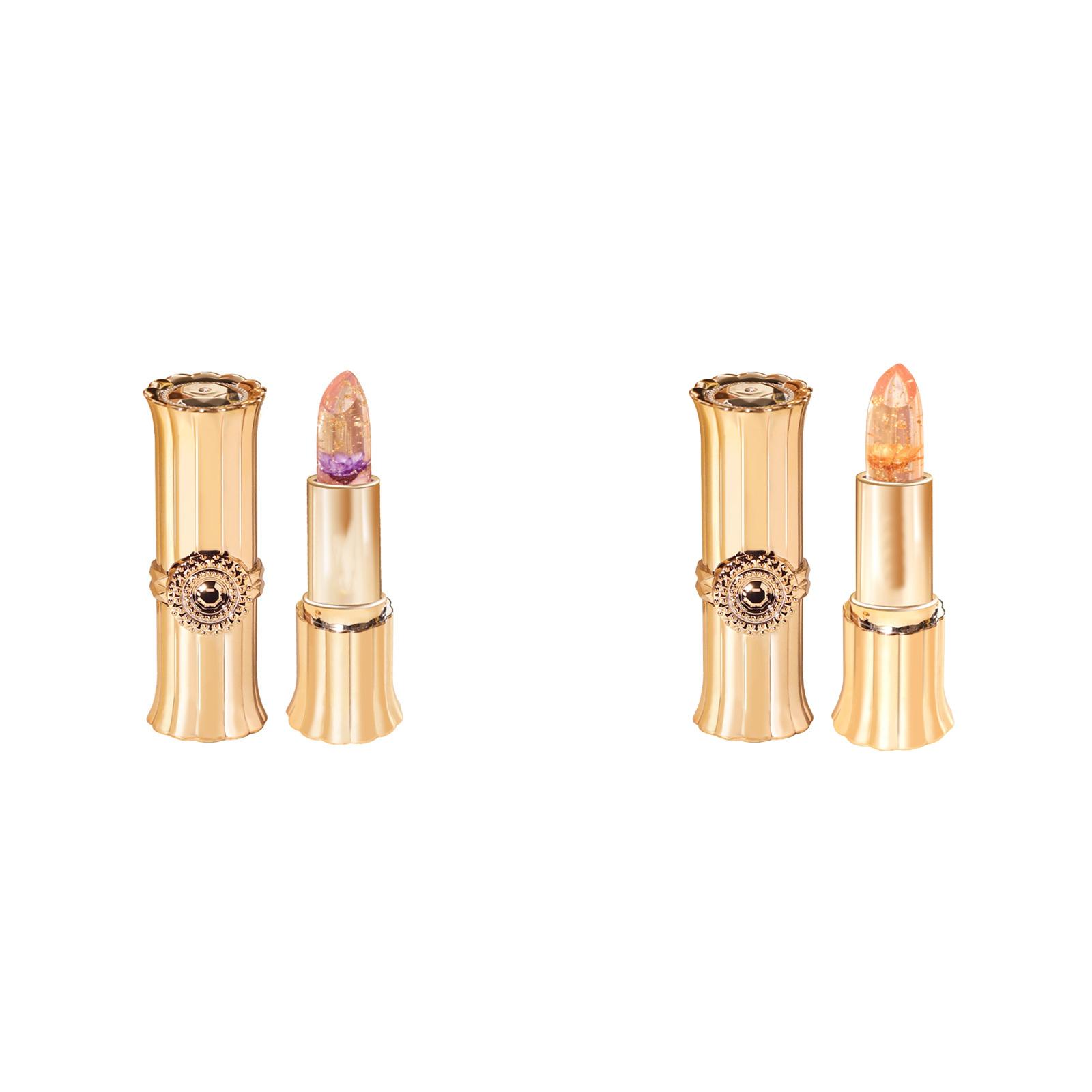 Color-Changing Flower Lip Balm Lasting Non-Stick Cup Moisturizing ...