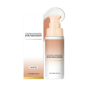 White Foundation Color Changing