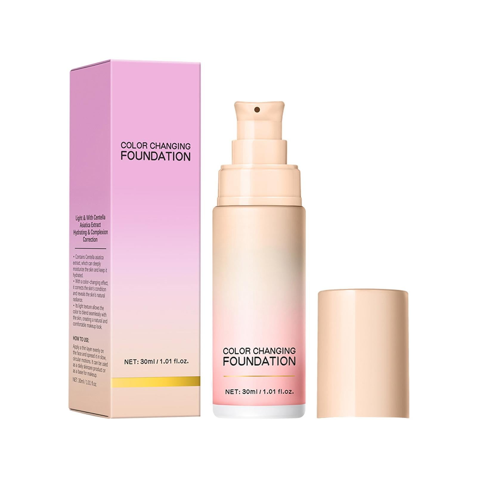 Color Changing Foundation, Foundation Color Changing, Color-Changing ...